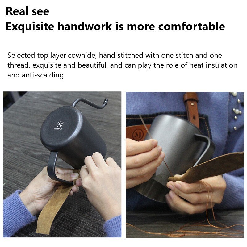 350/600ML Drip Kettle Coffee Tea Pot Non-Stick Foo... – Grandado