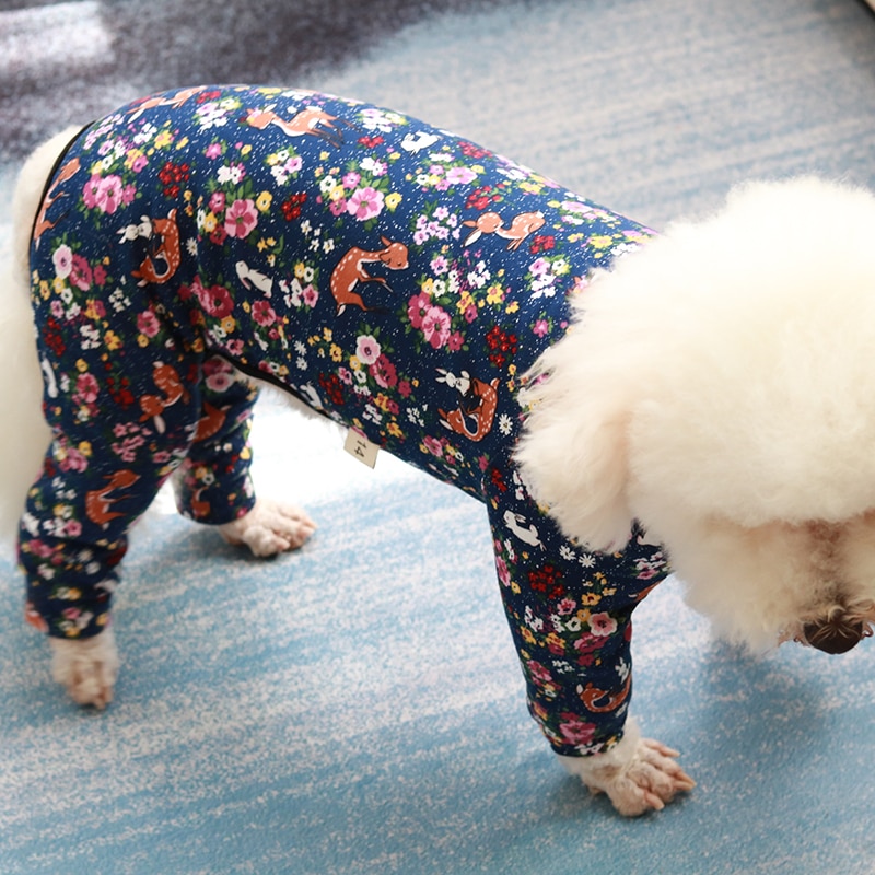 Kjæledyrhund jumpsuit tøye ut bomullsoveralls Bran... – Grandado