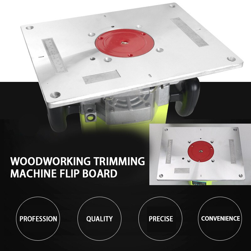Aluminium Woodworking Router Table Insert Plate Mu... – Vicedeal