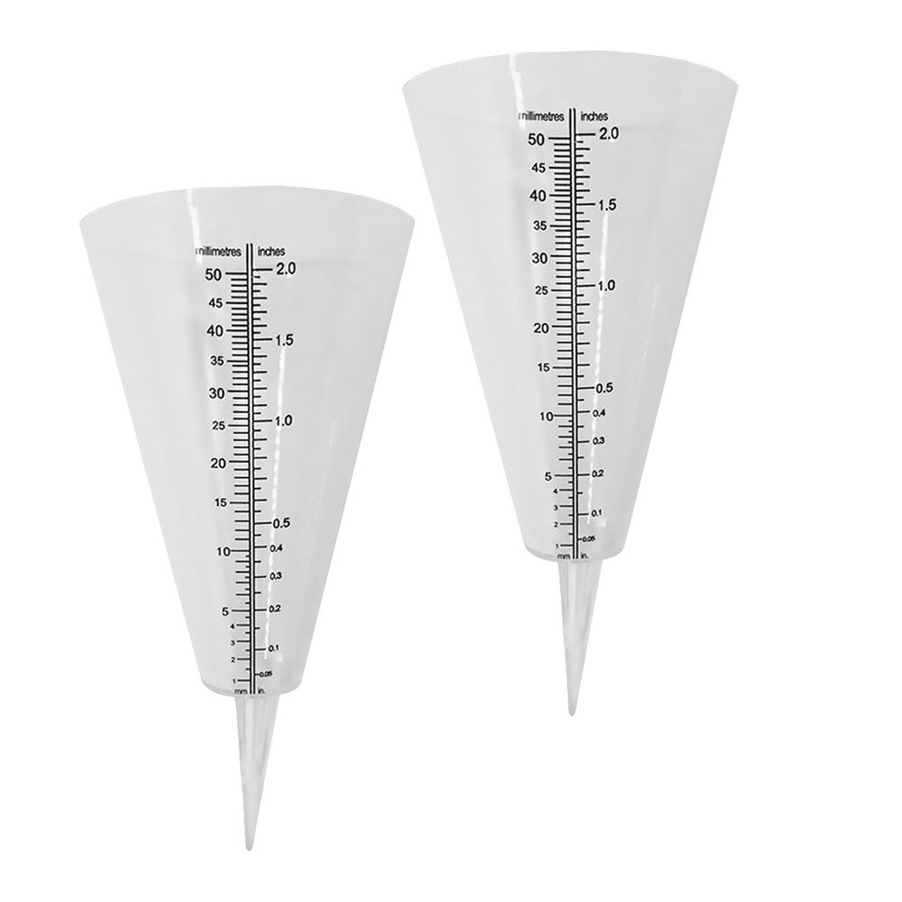 2pcs Cone Shaped Rain Gauge Plug Measuring Cup Tra... – Vicedeal