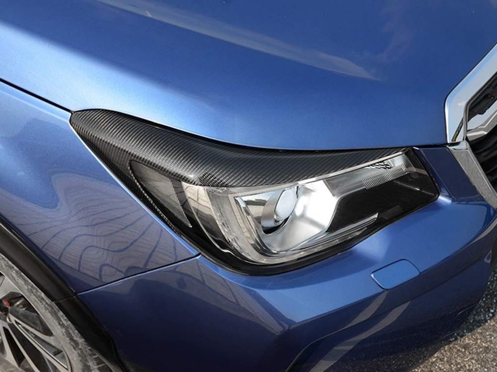 Carbon FIber Headlight Eyebrows Eyelids for Subaru... – Vicedeal