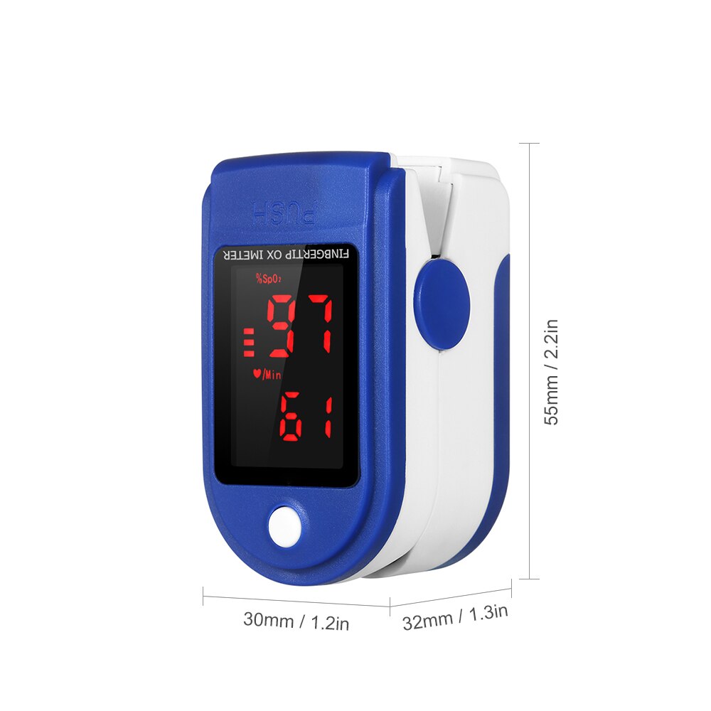 Blood Oxygen Monitor LED display Blood Oxygen Fing... – Grandado