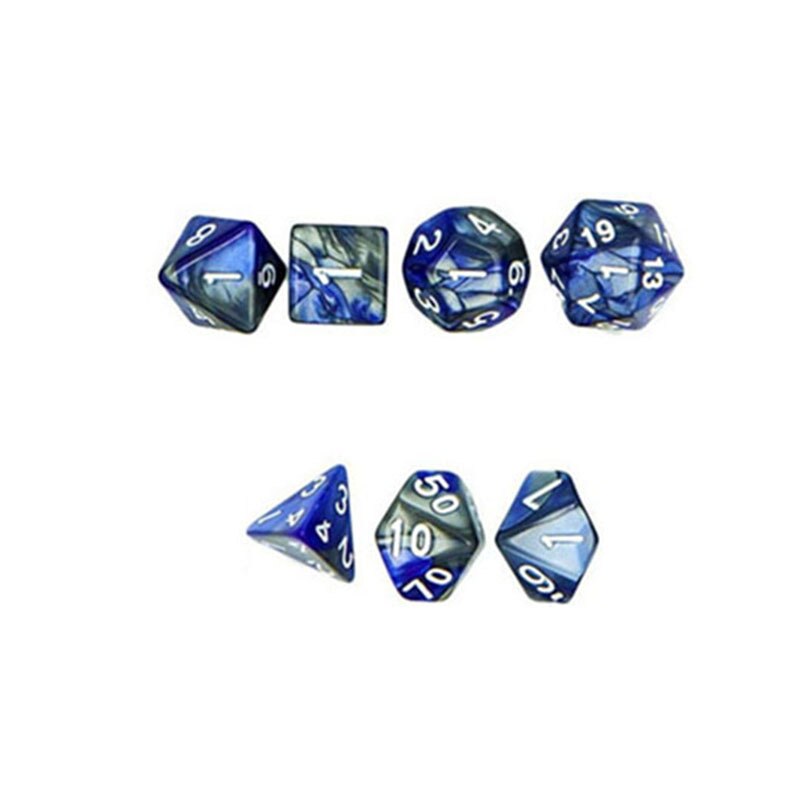 7pcs/set DND Dice Mixed Polyhedral Color Dice for ... – Vicedeal