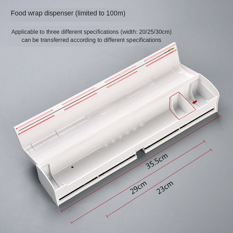 Kitchen Plastic Plastic Preservative Film Cutter C... – Grandado