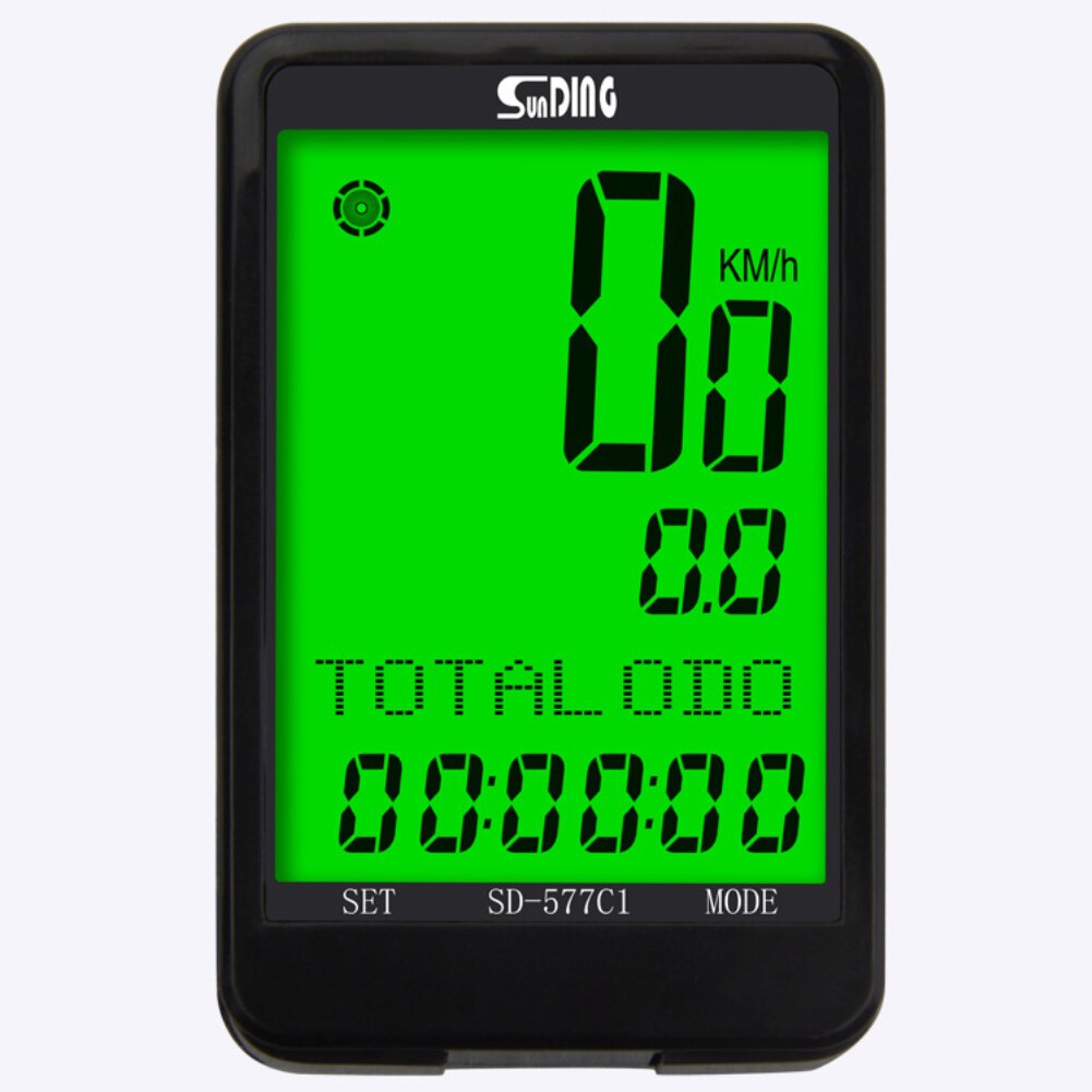 Sunding Fiets Draadloze Stopwatch Met Groot Scherm... – Vicedeal