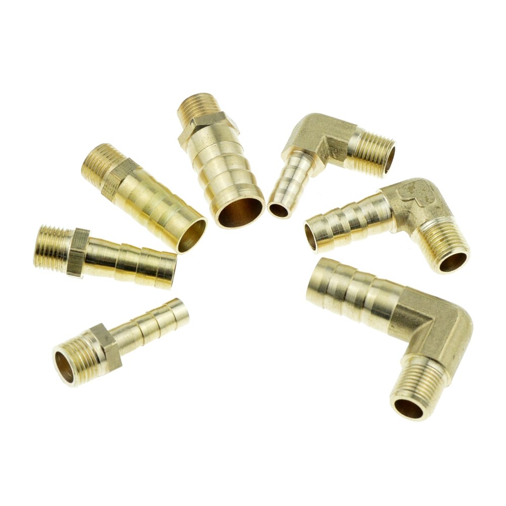 Rechte Of Elleboog Messing Slang Pijp 6mm 8mm 10mm... – Vicedeal