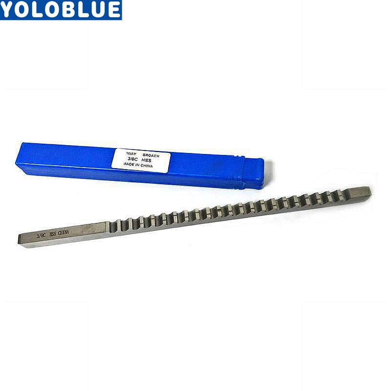 HSS Broach 3/8 C Push-Type Keyway Broach Inch Size... – Grandado