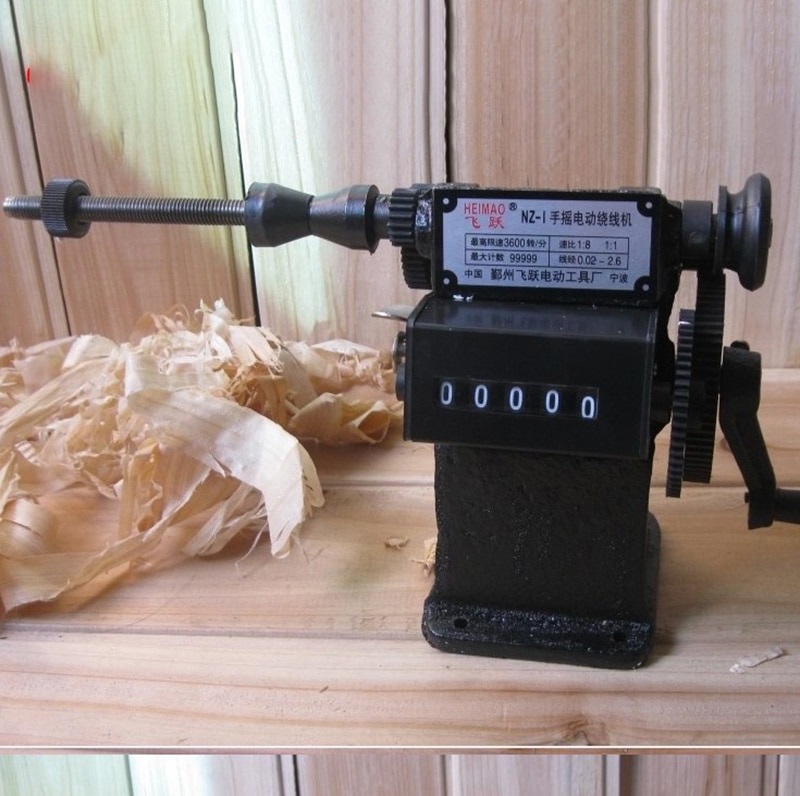 NZ-1 Hand Crank Electric Electronic counting Windi... – Grandado