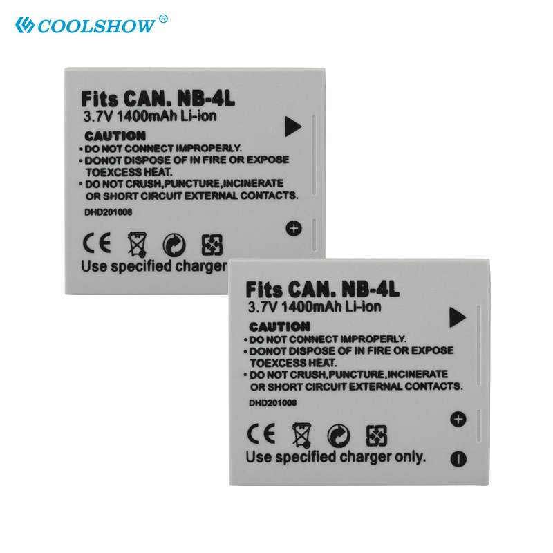 Camera Battery NB-4L NB4L NB 4L For Canon IXUS 30 ... – Vicedeal