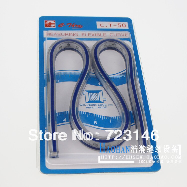 Blue Plastic Stadtler Serpiform Ruler Foot Snake T... – Grandado