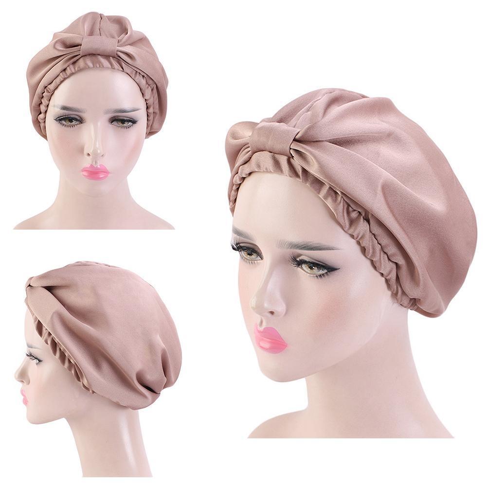Women Sleep Hat Soft Pure Silk Charmeus Night Slee... – Vicedeal