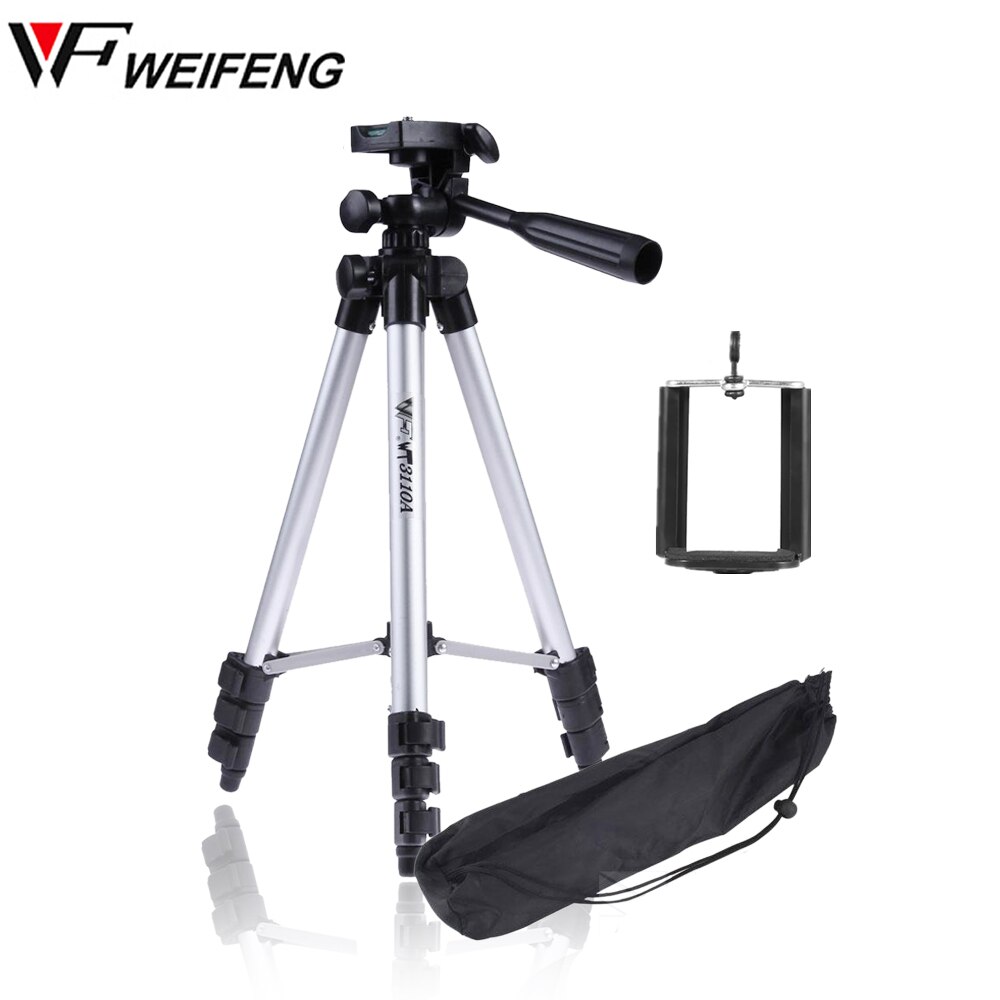 WEIFENG WT3110A Tripod With 3-Way HeadTripod for N... – Grandado