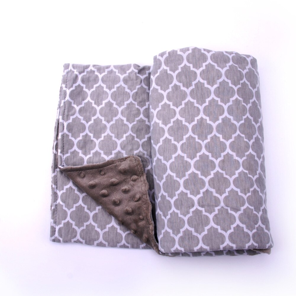 Quatrefoil Minky Blankets Quatrefoil Baby Cotton Q... – Vicedeal