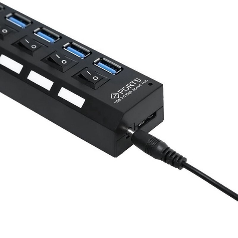 Unabhängige 7-Port 3,0 Hub Hub USB 3,0 Hub USB Hig... – Grandado