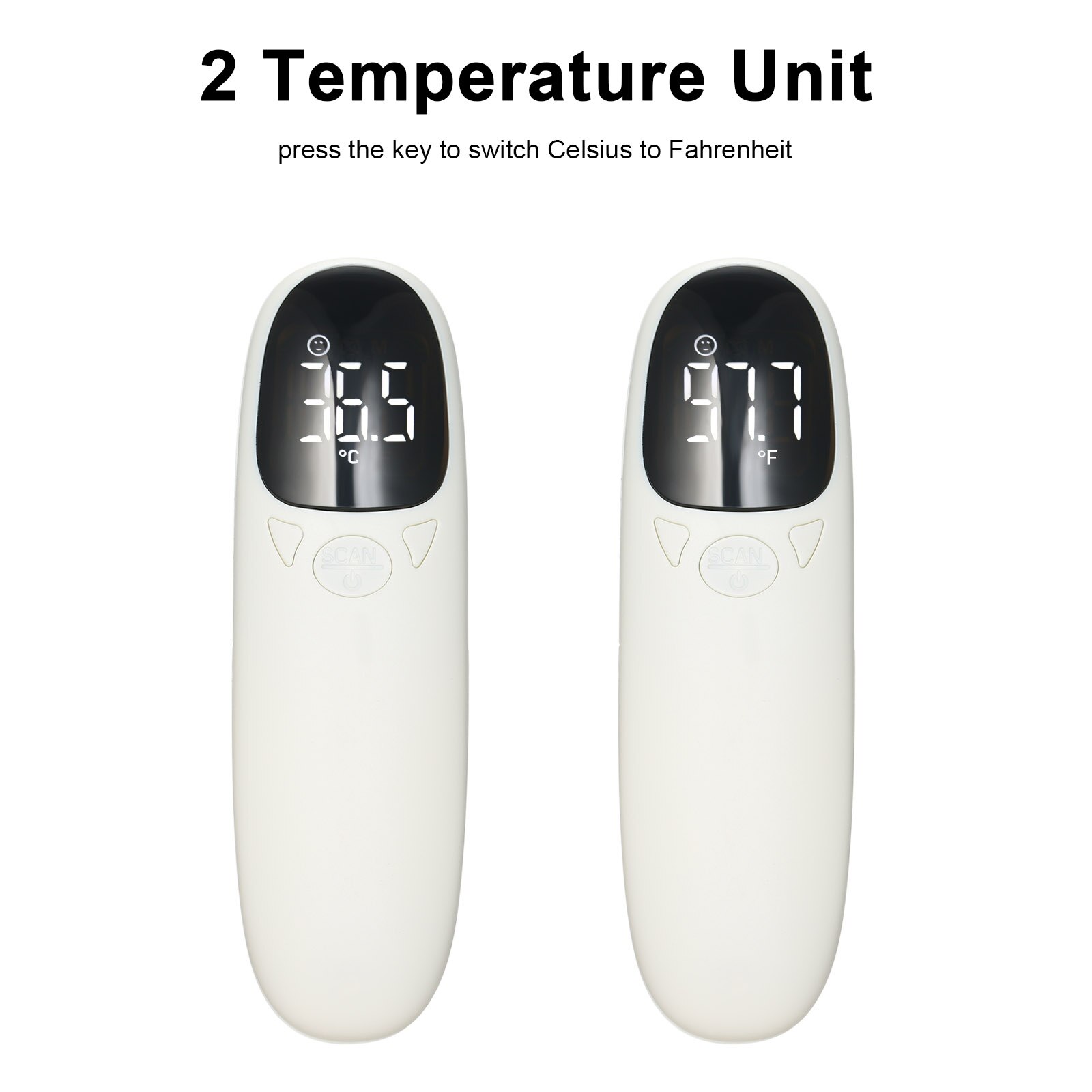 Non-Contact Thermometer Digital Infrared Forehead ... – Grandado