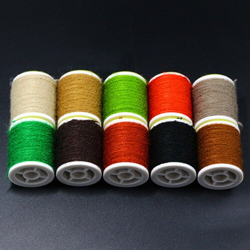 Royal Sissi 10 spools fly tying midges yarn micro ... – Grandado