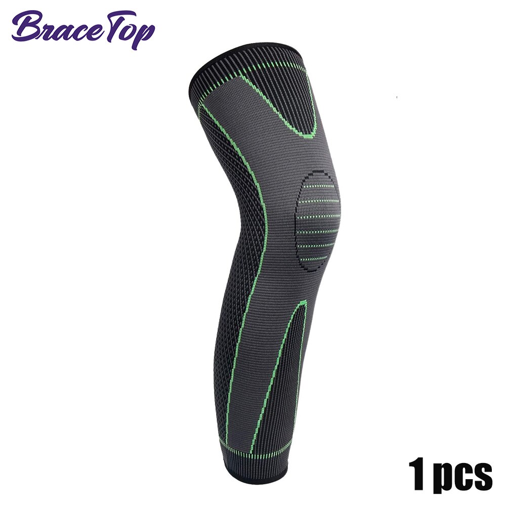 BraceTop Sports Full Leg Compression Sleeves Knee ... – Vicedeal