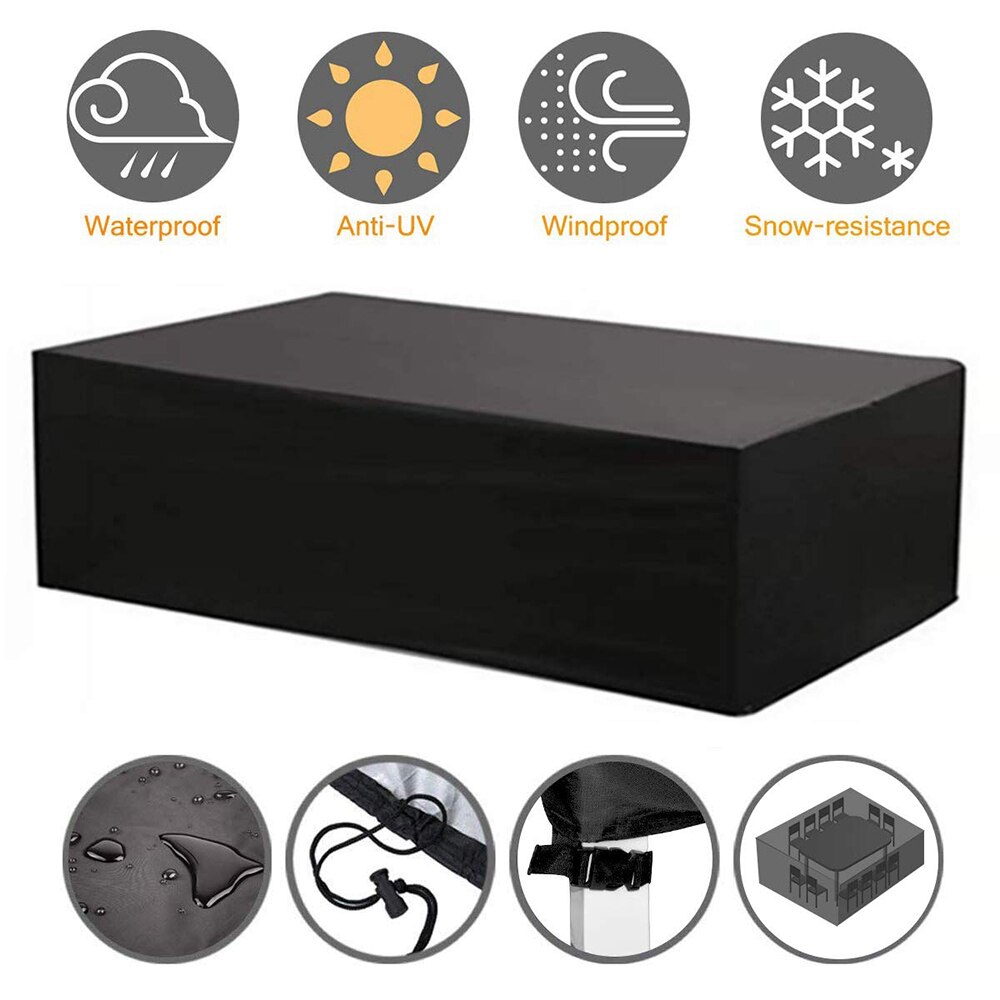 L Shape Waterproof Outdoor Furniture Cover Corner ... – Grandado