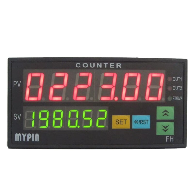 D55F Dual LED Display 6 Digits Digital Counter wit... – Vicedeal