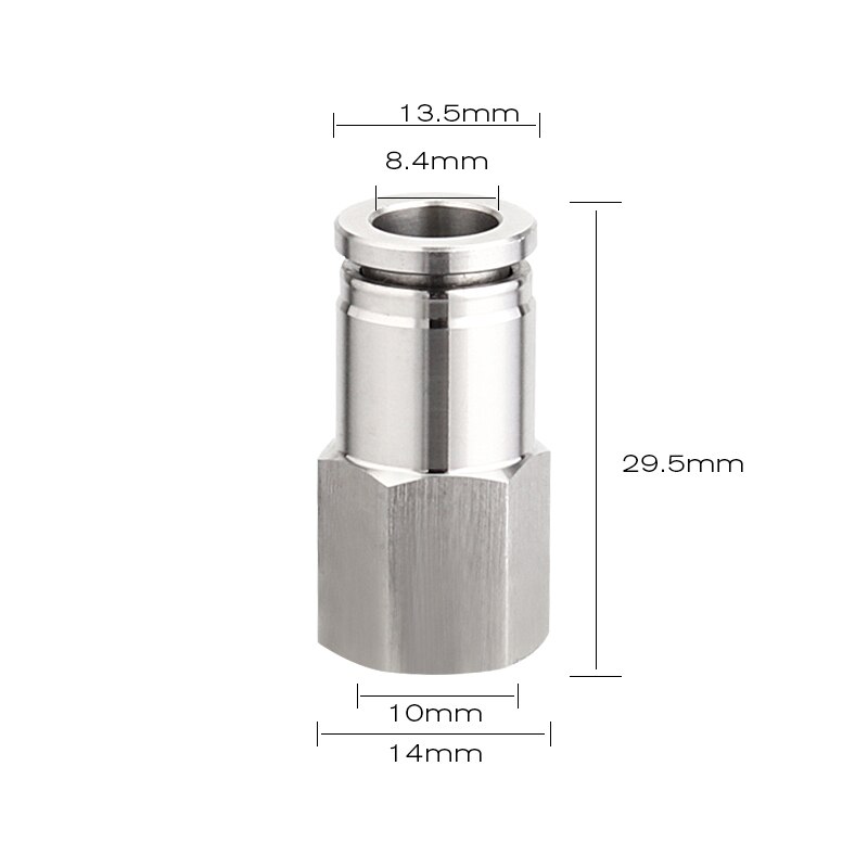 Homebrew Beer Hose With Push in Fittings MFL Conne... – Vicedeal