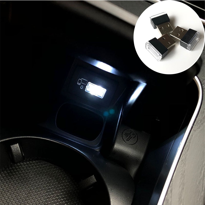 Car USB LED Atmosphere Lights for Tesla Roadster M... – Vicedeal