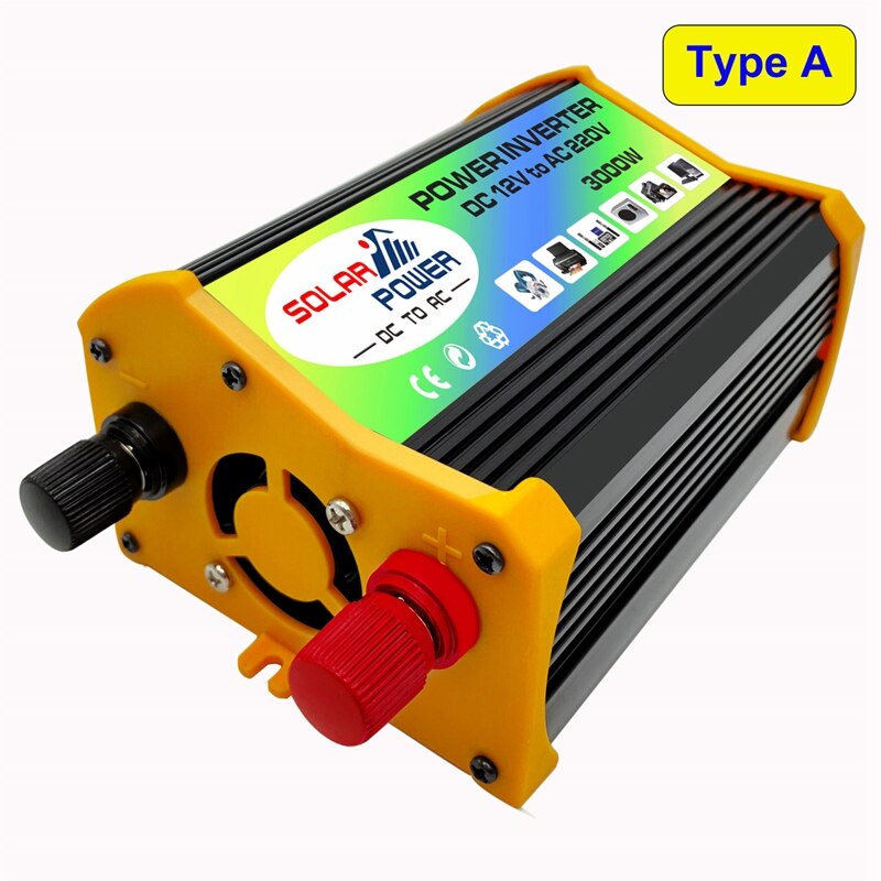 Power Inverter 3000W - Smart Inverter DC12V to AC2... – Grandado