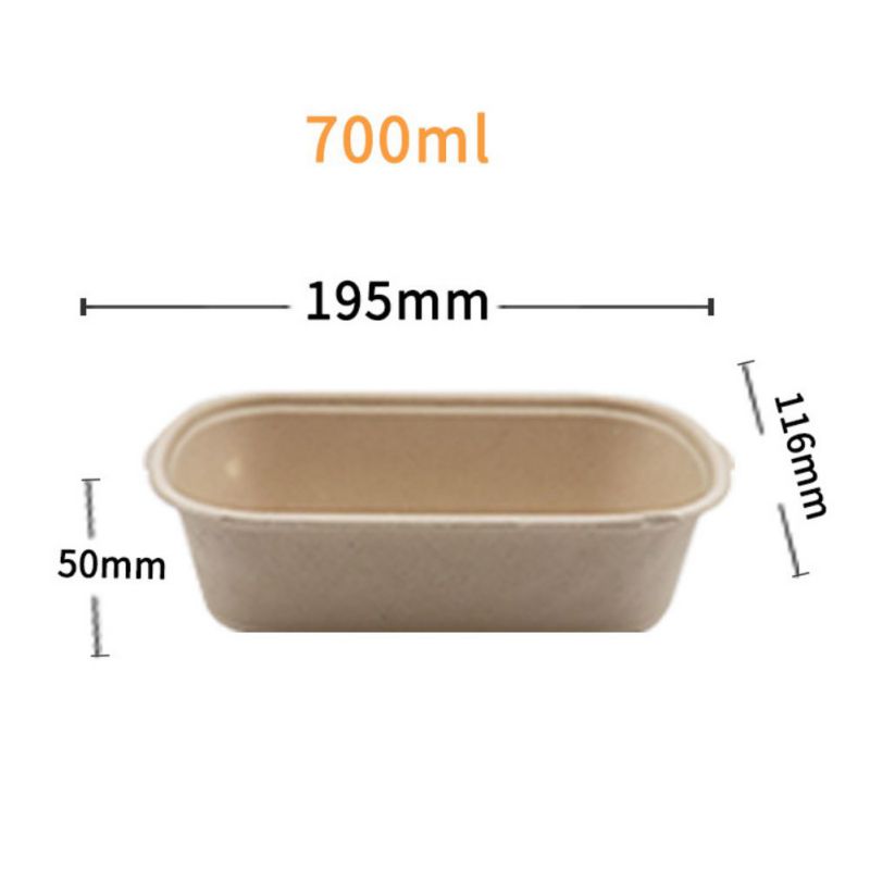 Boîte à Lunch jetable à emporter | Boîte en pulpe,... – Grandado