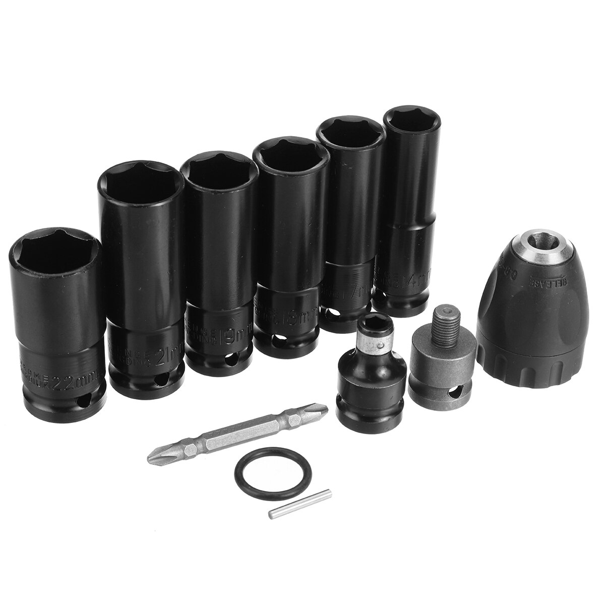 12 pcs Electric Wrench Screwdriver hex socket head... – Grandado