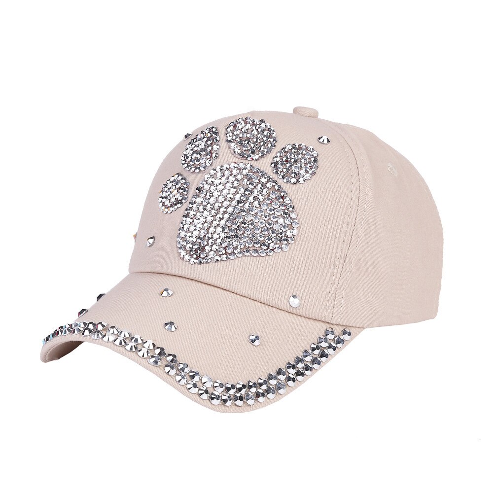 Strass Outdoor Print Hoed Voor Baby Mode Verstelba... – Grandado