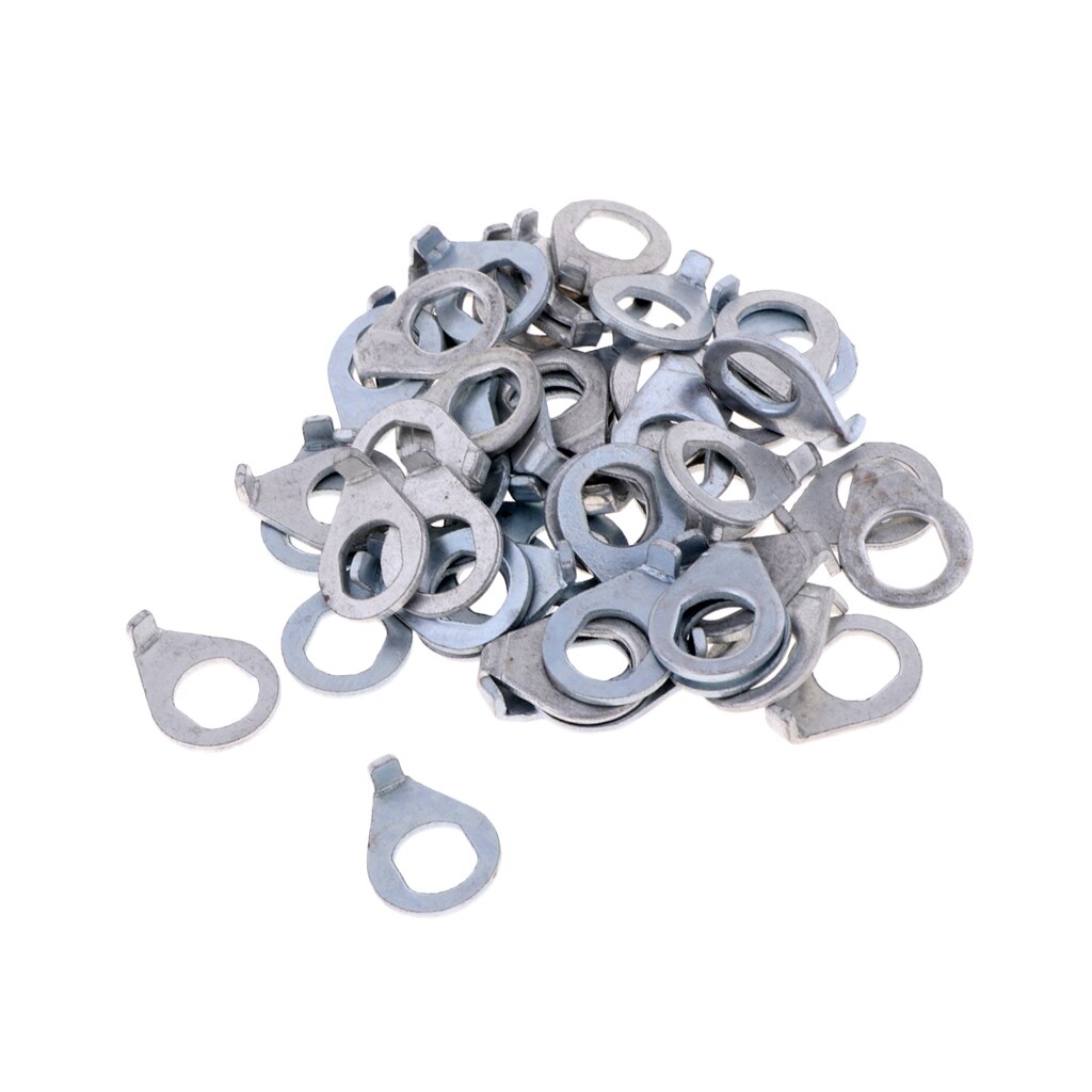 50 Pieces Safety Hub Retaining Clip Silver for Mou... – Grandado
