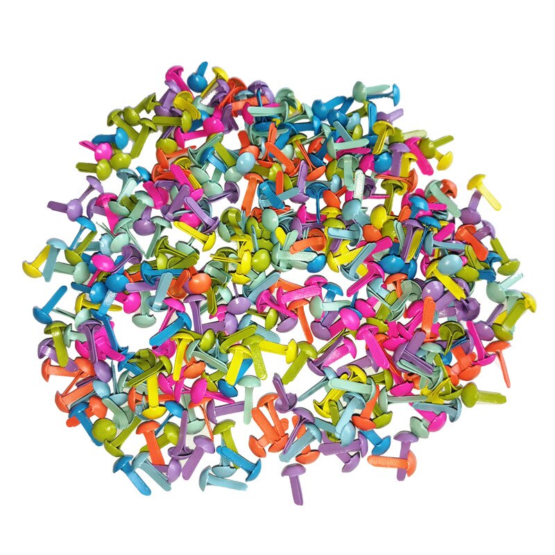 PPYY -500 Pcs Mixed Pastel Round Brads Scrapbookin... – Grandado