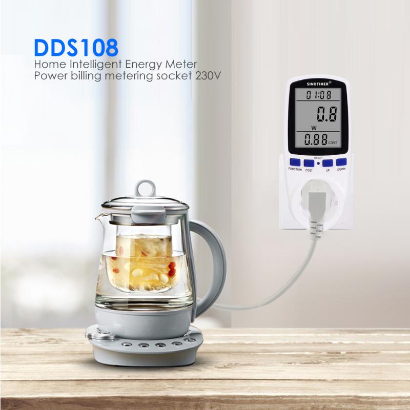 Household Electricity Digital Monitor Meter Large ... – Grandado