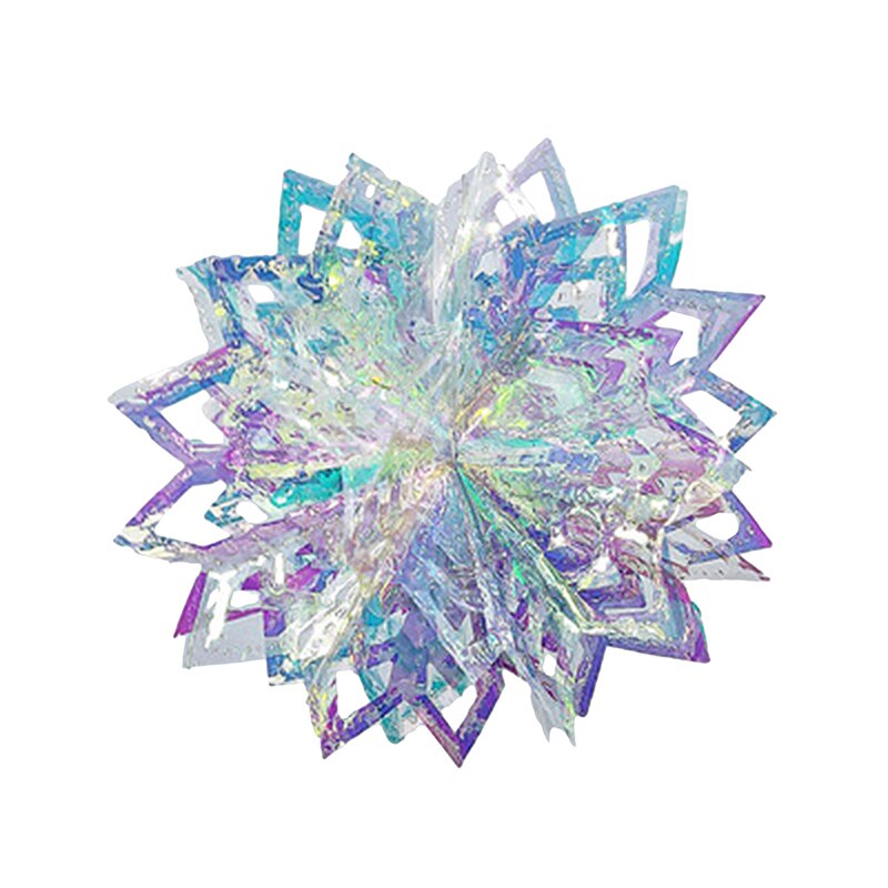 Multicolor Snowflake Christmas Tree Neon Film Snow... – Vicedeal