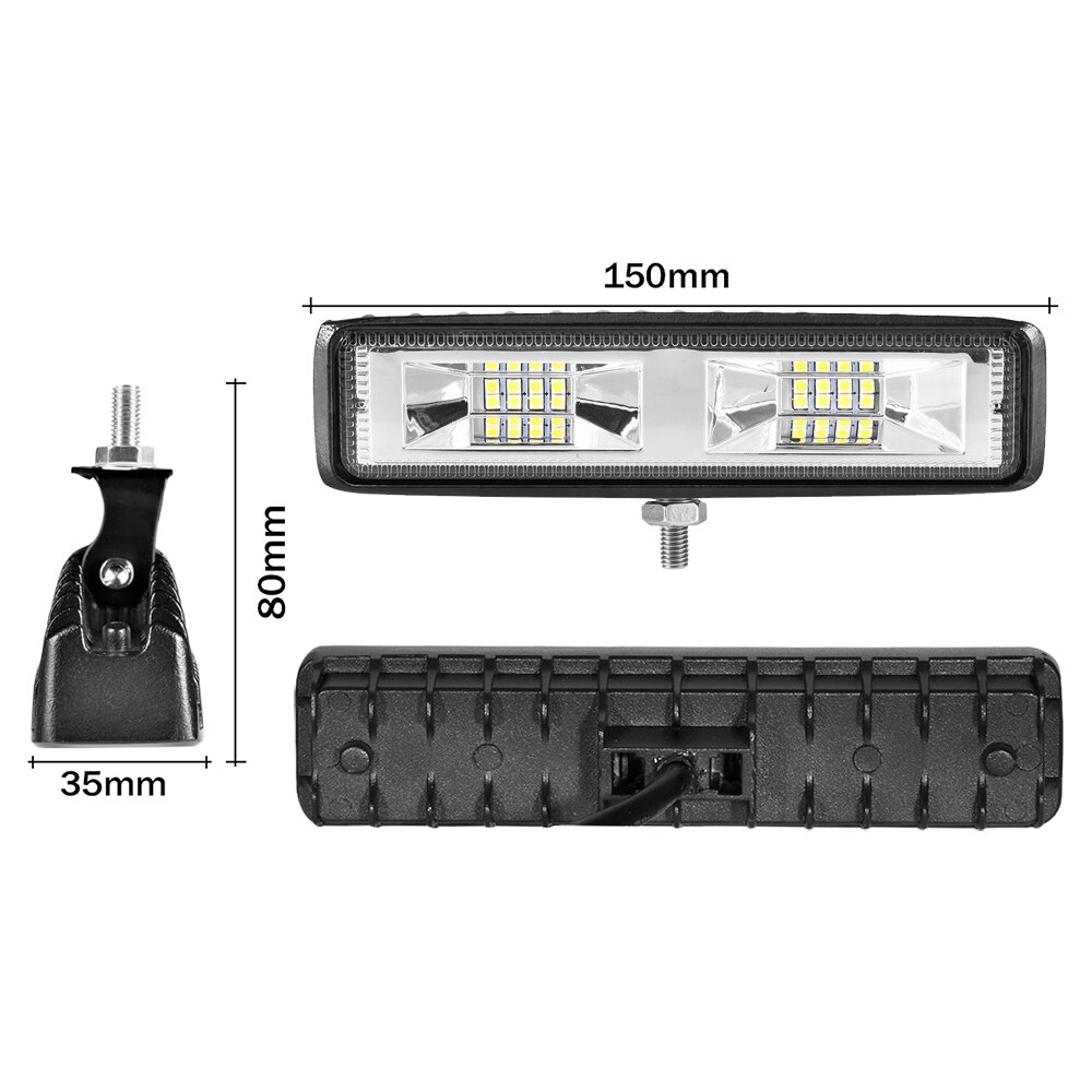 Aeobey led forlygter 12v til auto motorcykel lastb... – Vicedeal