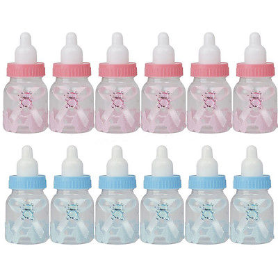 Brand 12 Fillable Bottle Baby Shower Favors Decor ... – Grandado