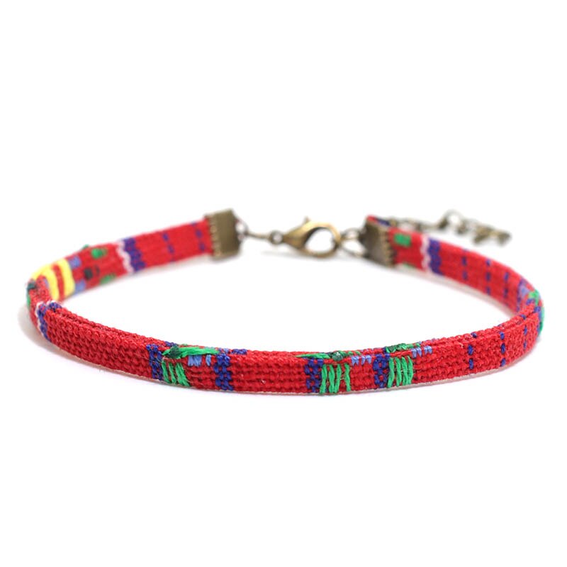 Handmade Boho Ethnic Anklet Handmade Farbic Rope C... – Grandado