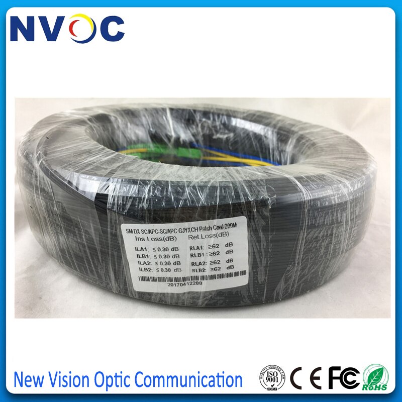 50M Outdoor FTTH Fiber Optic Cable Patch Cord SC/A... – Grandado