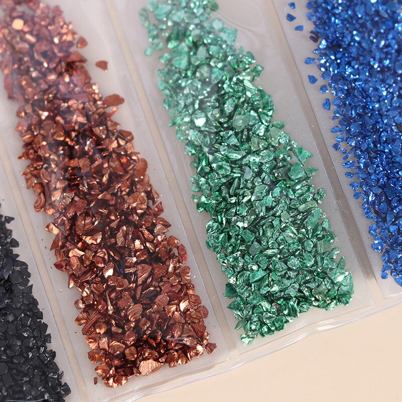 1Set Crystal Broken Glass Stones UV Epoxy Resin Fi... – Vicedeal
