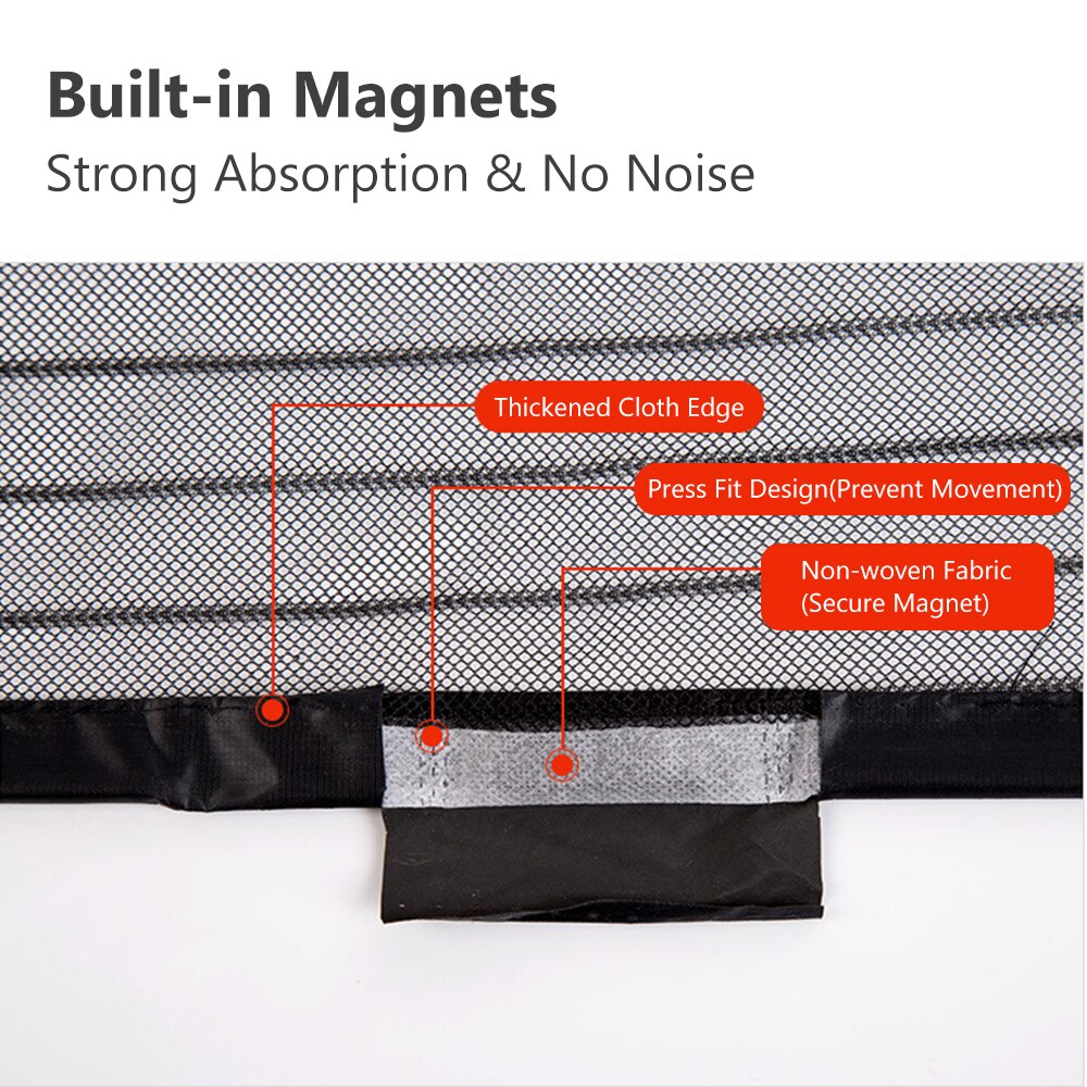 Mosquito Net Magnetic Door Screen Curtain Mesh Ant... – Grandado