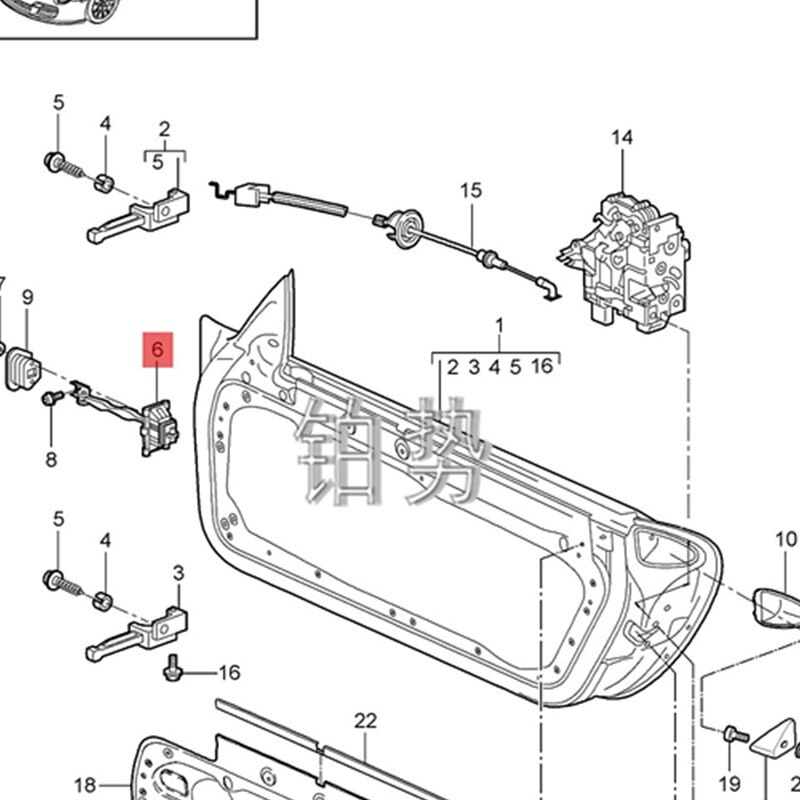 Car Door hinge 2005-2013Por sch e91 1Ca rre raB ox... – Grandado