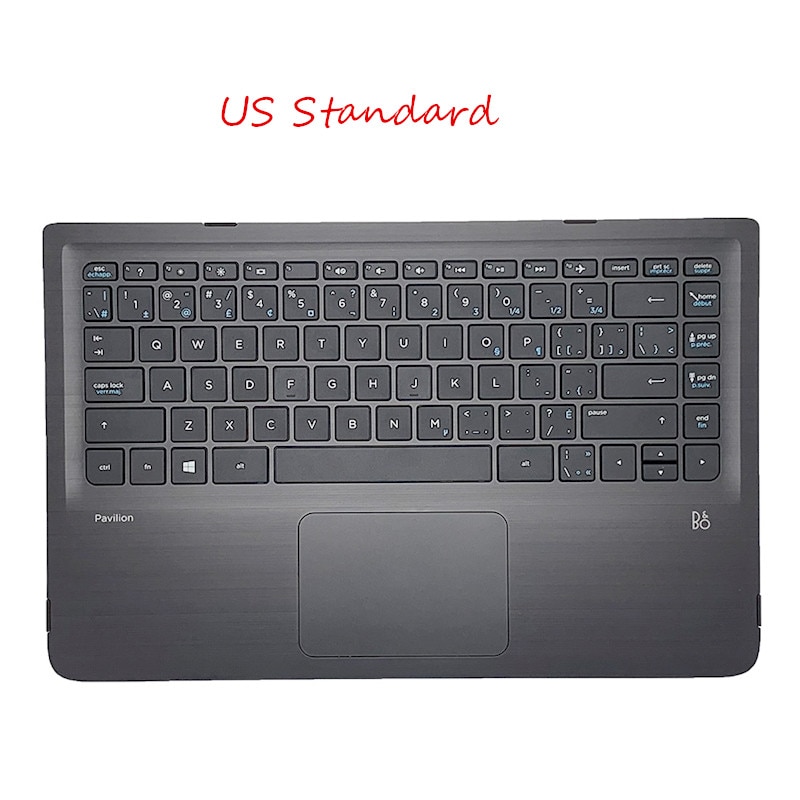 Uk/Us Keyboard Laptop Hoofdletters Palmrest Met To... – Grandado