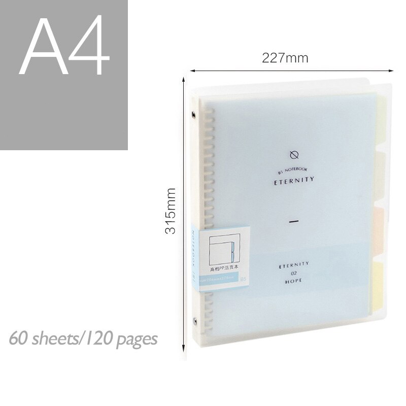 B5 A4 A5 Binder Notebook Loose Leaf Spiral Noteboo... – Grandado