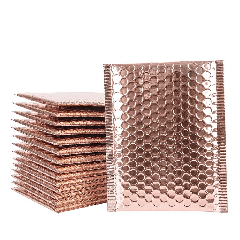 50Pcs Gewatteerde Envelop Licht Goud Aluminium Fil... – Vicedeal