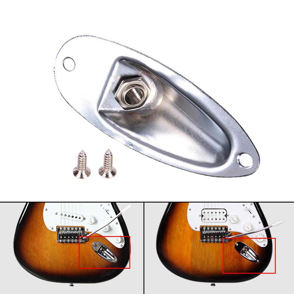 Boat Guitar Jack Plate 6.35mm Guitarra Pickup 1/4 ... – Grandado