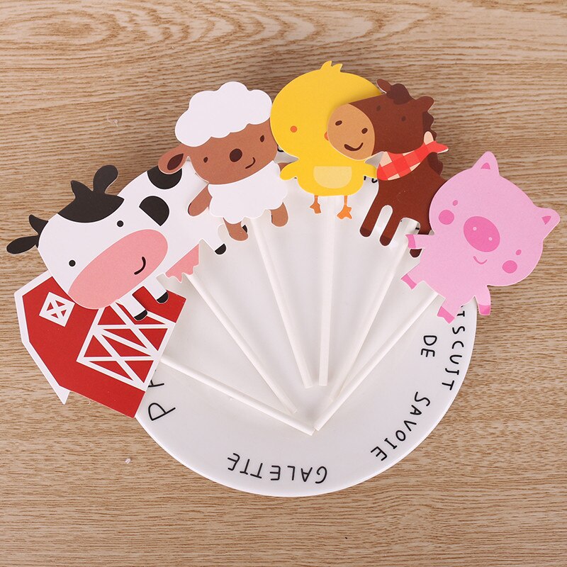 Cakelove 1Set Cake Topper Cake Inserts Card Cute F... – Vicedeal