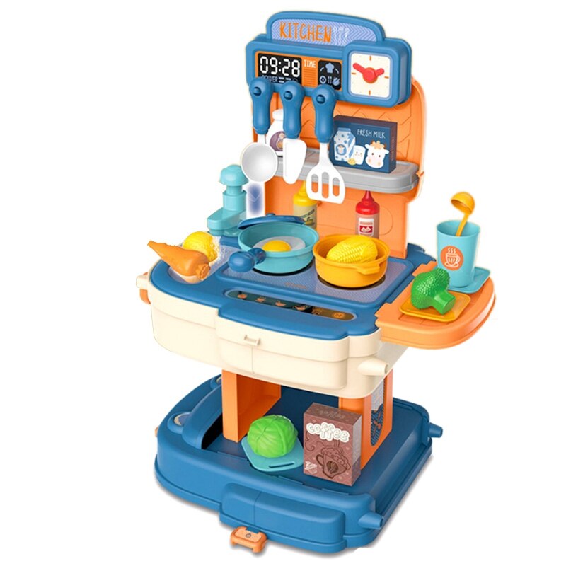 Little Kitchen Tool Pretend Playset with Portable ... – Grandado