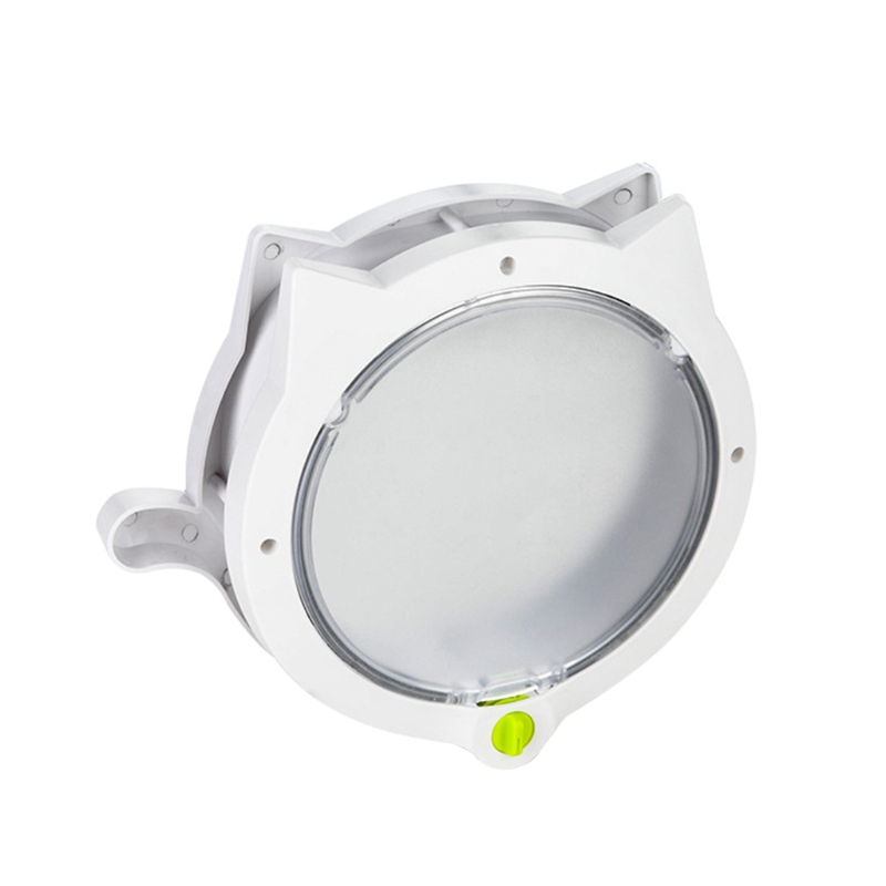 Lovely Small Round Cat Door with 4-way Lock Plasti... – Grandado