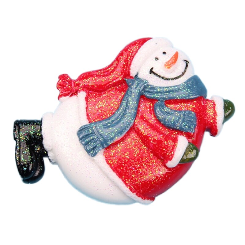 1Pc Christmas Resin Flat Back Buttons Ornament Emb... – Grandado