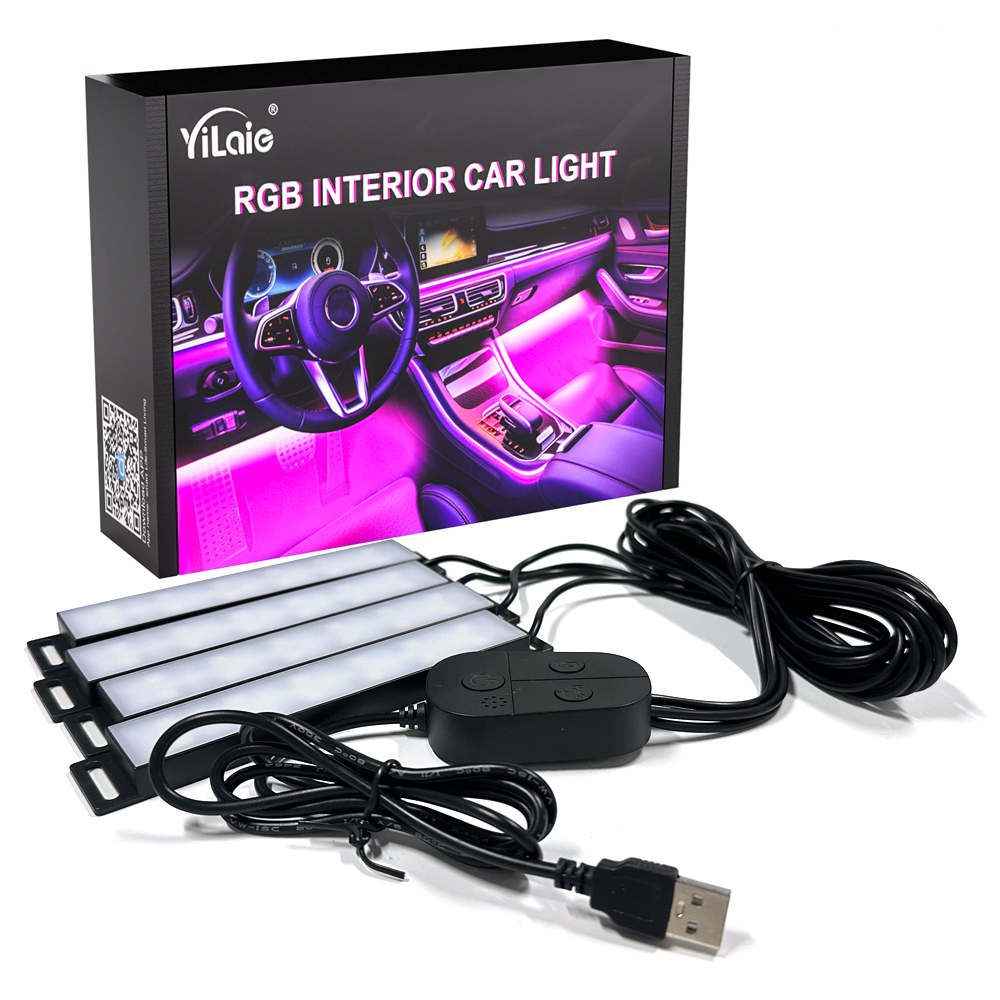 Universal Neon Car Ambient Light RGB LED Foot Stri... – Grandado