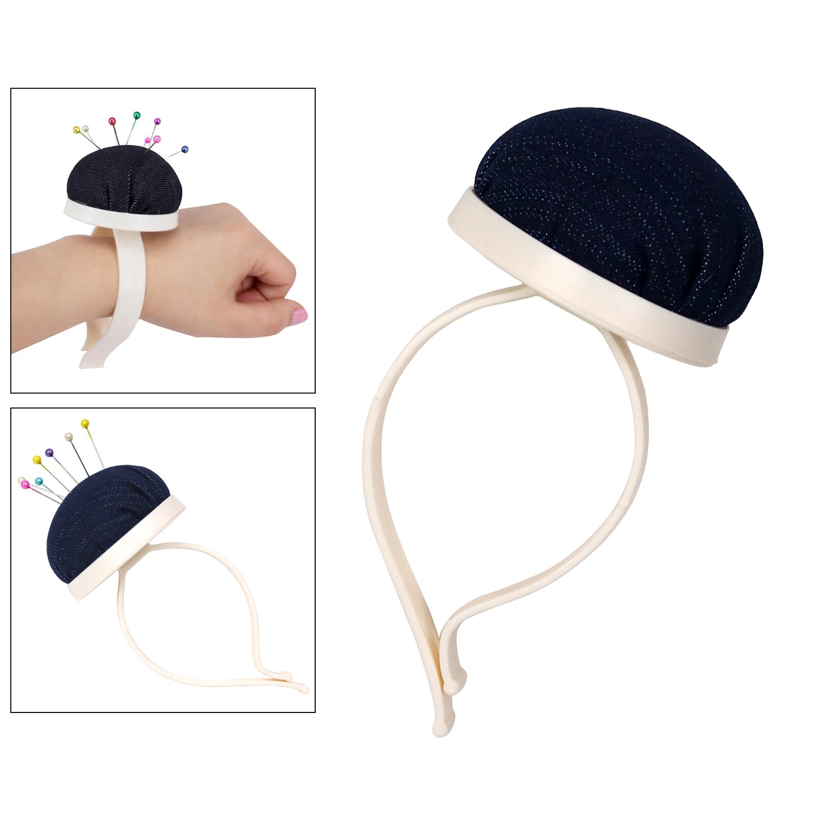 Useful Sewing Gadget Wrist Wearable Pin Cushion Pi... – Vicedeal